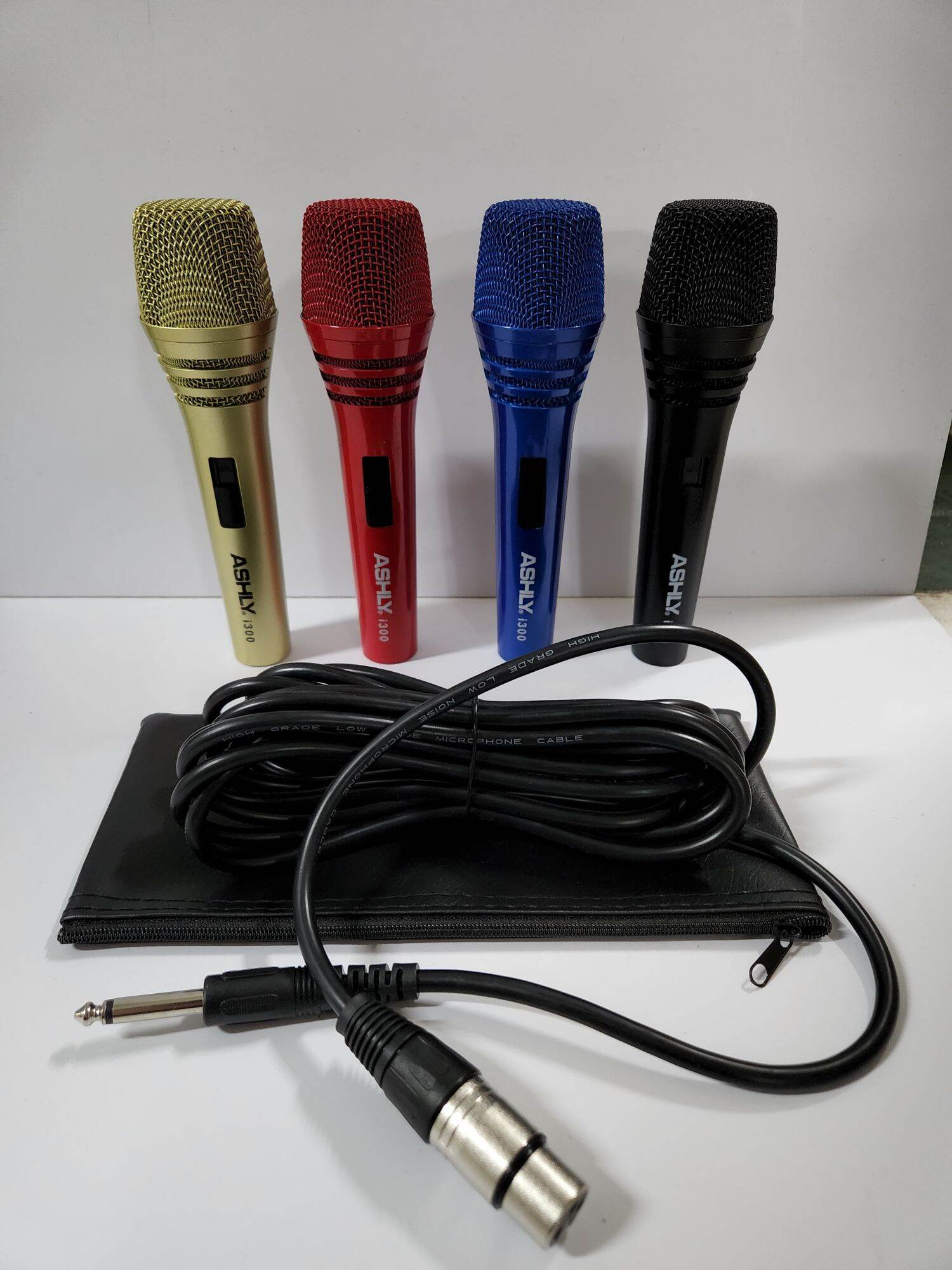 mic kabel ashly i300 microphone i 300 bahan mic full besi | Lazada ...