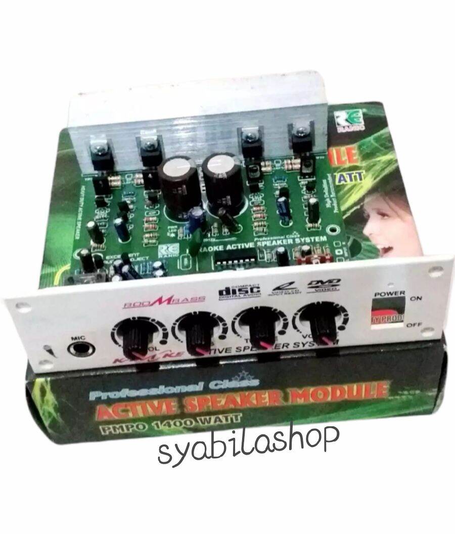 KIT AKTIF SPEAKER MODULE STEREO PMPO 1400W TYPE 802 | Lazada Indonesia