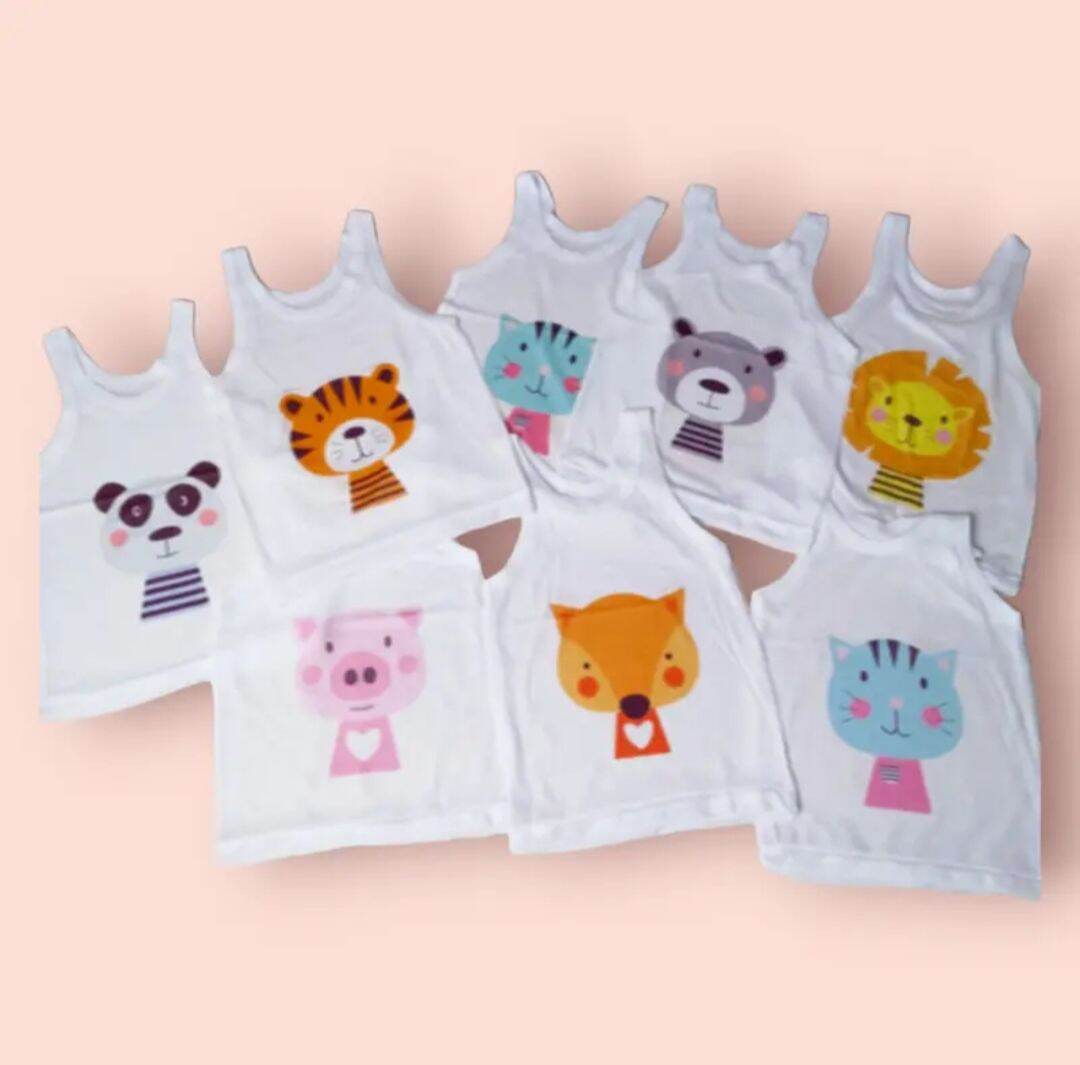 12 PCS / 1 LUSIN singlet anak usia 0 - 7 tahun motif gambar dan motif ... 12 PCS / 1 LUSIN singlet anak usia 0 - 7 tahun motif gambar dan motif ...