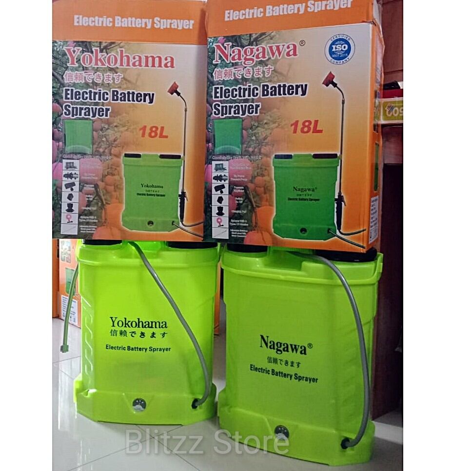 Tangki Semprot Elektrik NAGAWA Kapasitas 18 liter/Tangki Sprayer ...