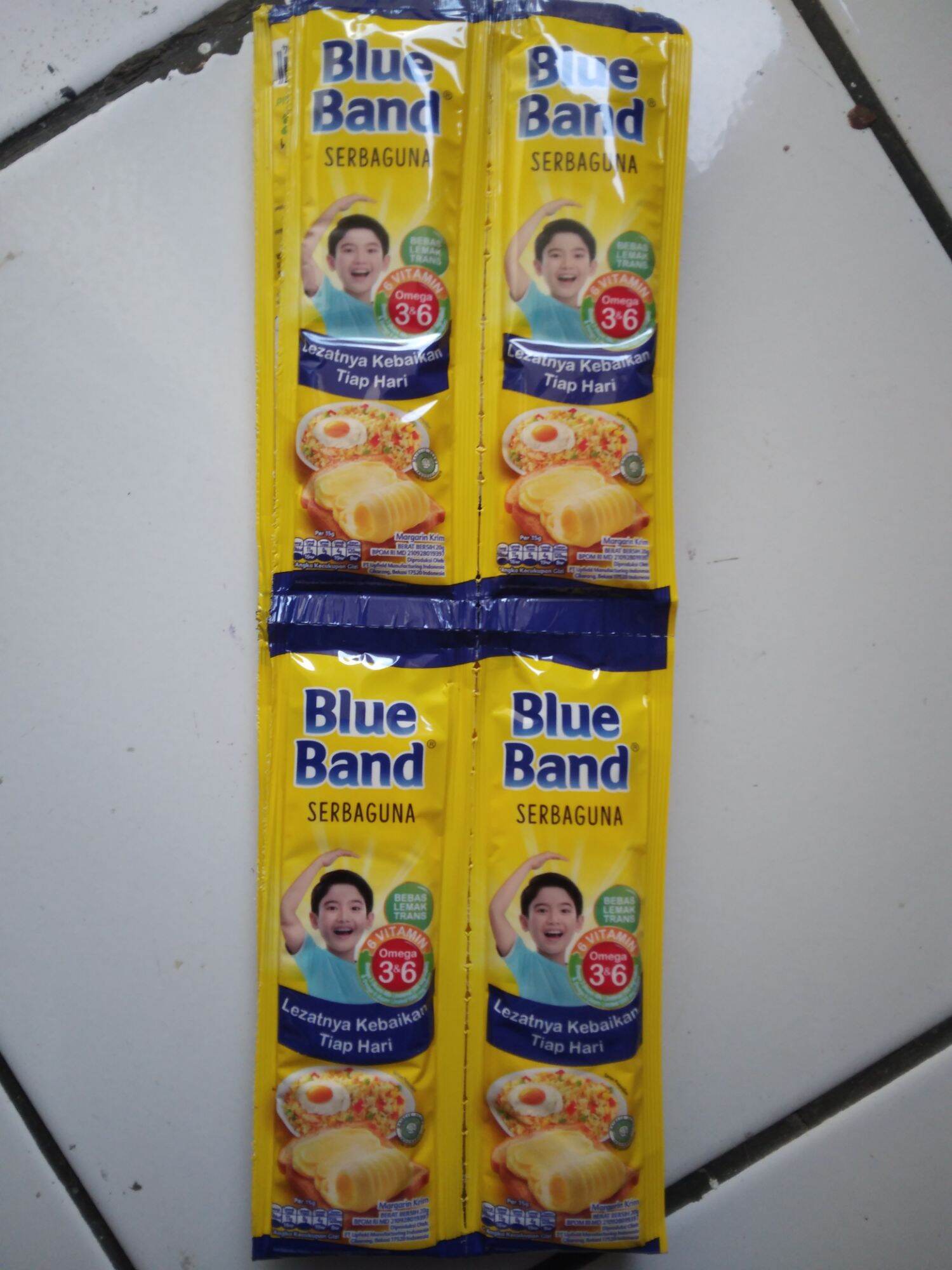 Blue Band Stik Kemasan 1 Renceng isi 12 Sachet | Lazada Indonesia