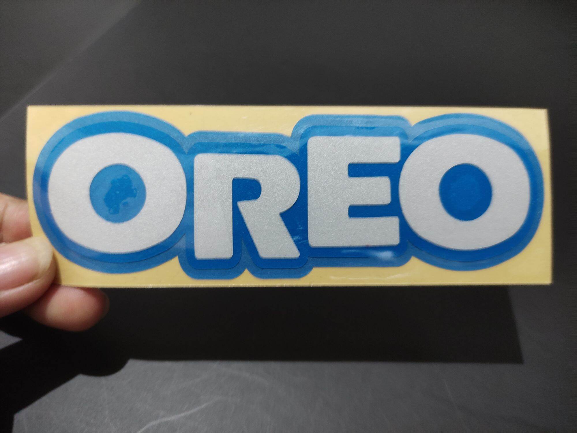 Sticker oreo cutting 12cm stiker oreo cutting acesoris dan variasi ...