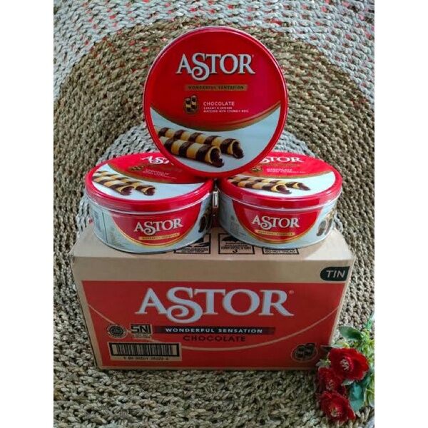 astor chocolate wafers kaleng 156gr | Lazada Indonesia