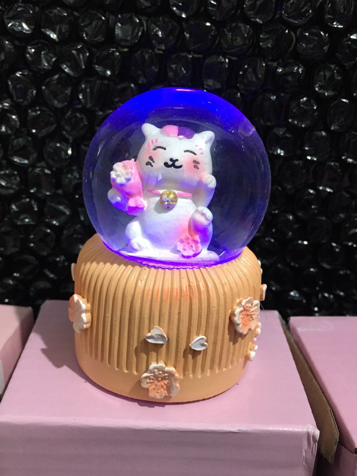 bola kristal salju lampu snowball kado ulang tahun gift bt pacar ...