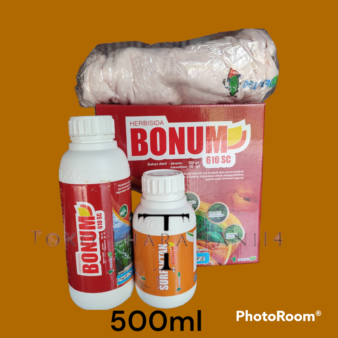 (COD) Herbisida BONUM 500ml 610sc herbisida pembasmi gulma pada tanaman ...
