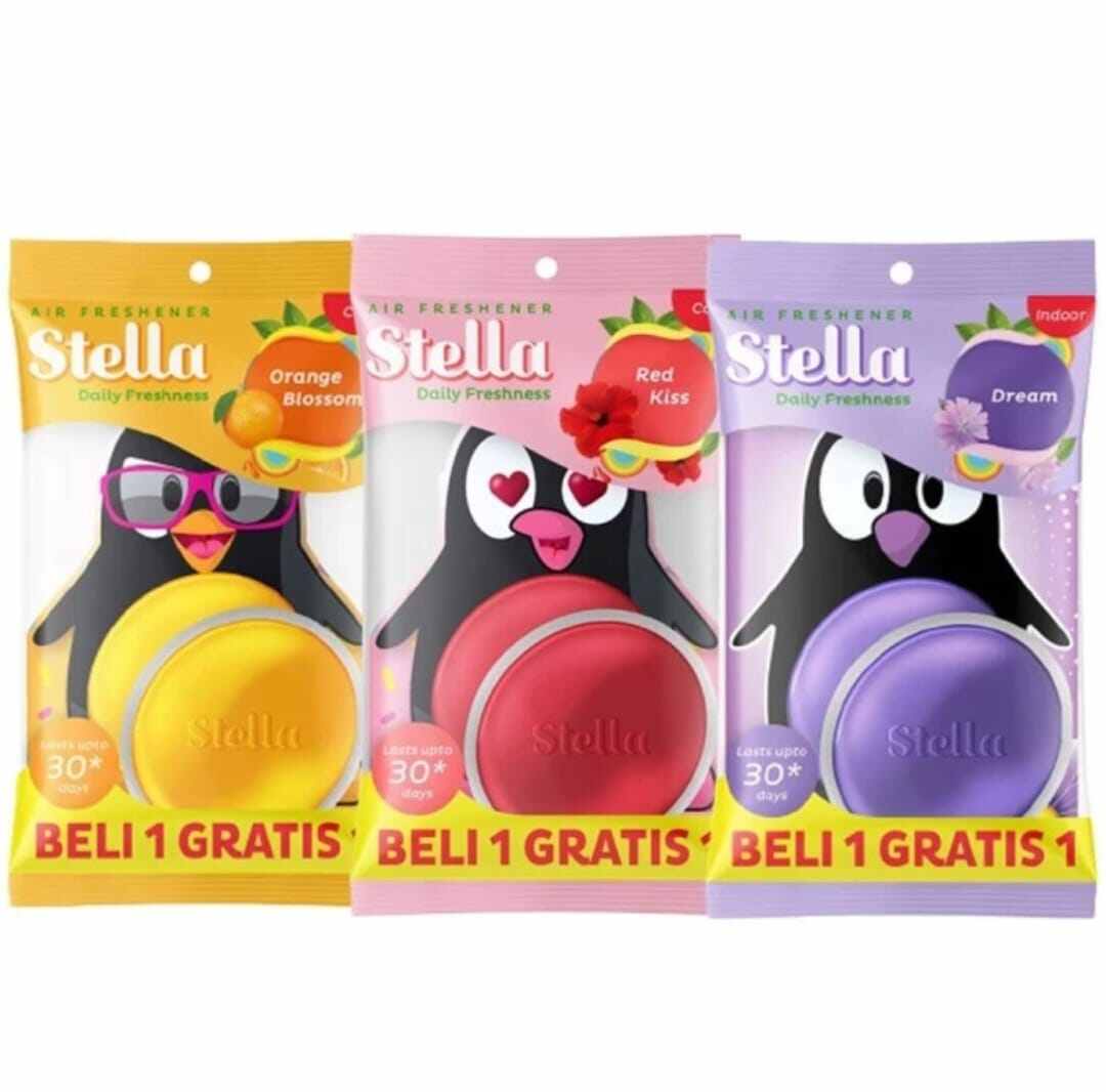 Stella daily Freshener car/indoor (MULTIPACK 1+1) | Lazada Indonesia