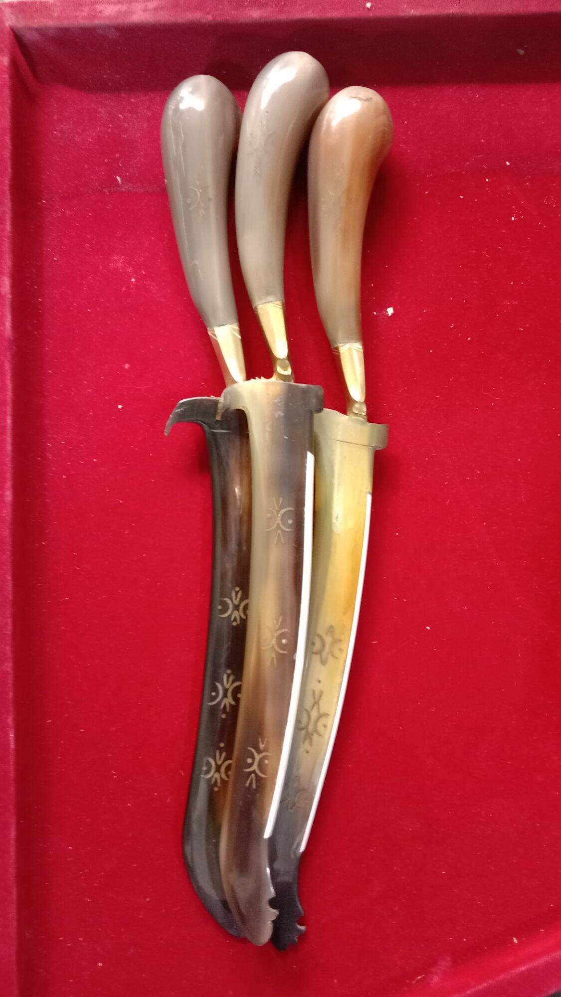 Rencong Aceh asli khas perempuan tanduk kerbau bule asli ukuran 34 cm ...