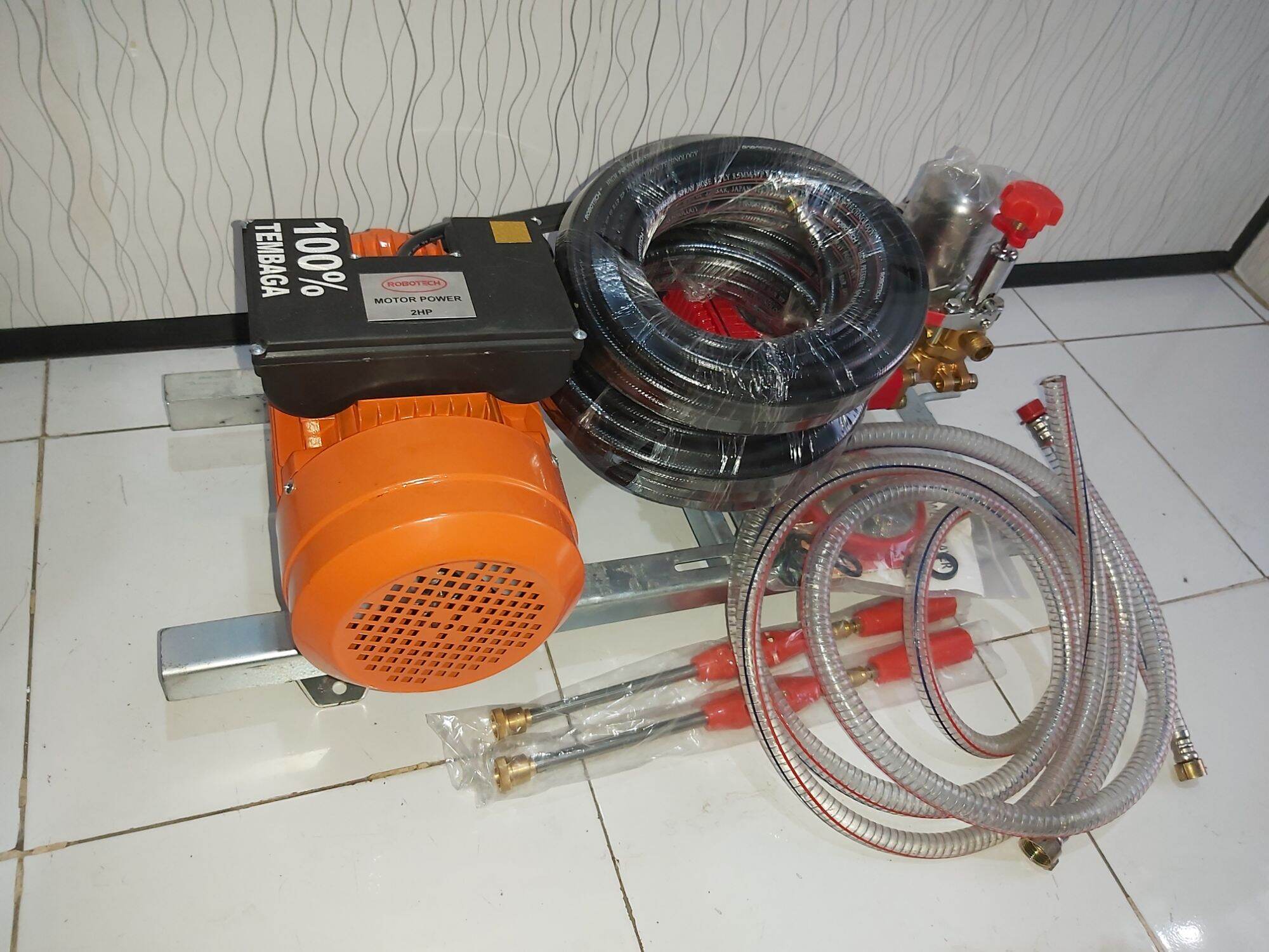 RT22 STEAM SET ELECTRO MOTOR 2HP ROBOTECH | Lazada Indonesia