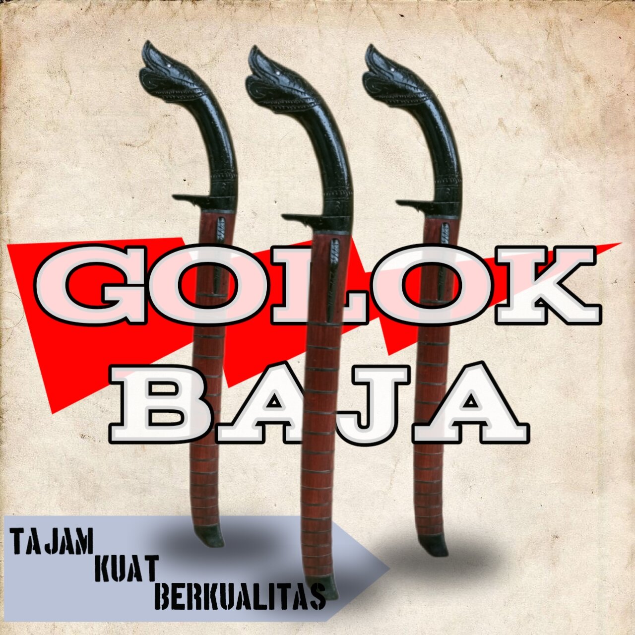 Golok/bedog baja kuat dan tajam | Lazada Indonesia