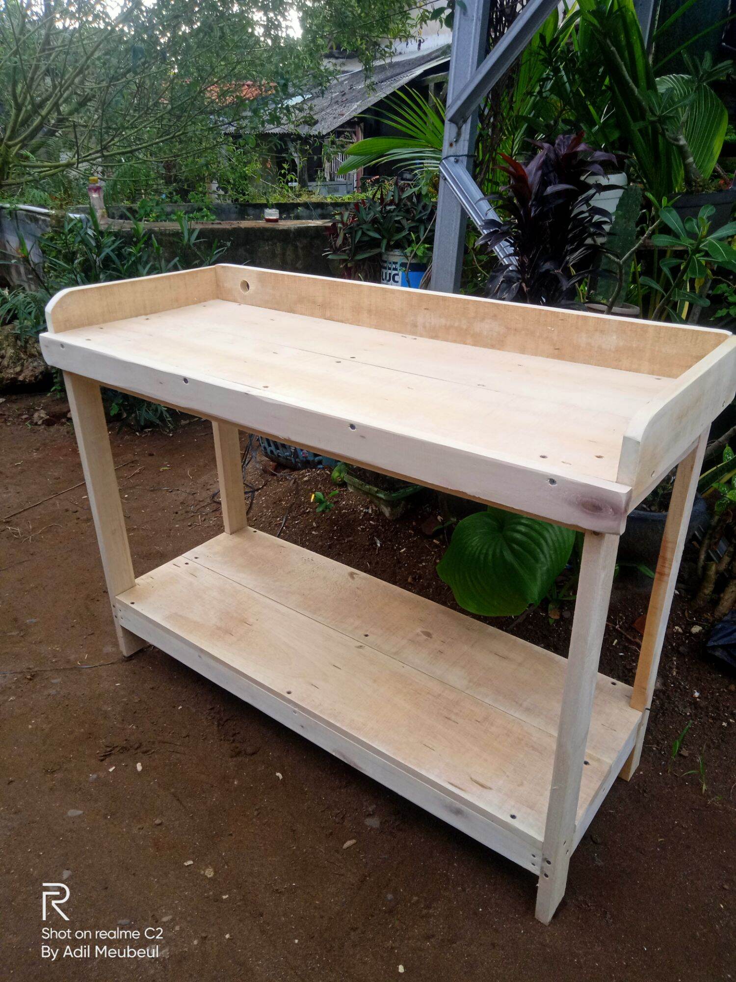 meja kompor 2 tungku serbaguna minimalis meja aquarium 2 tingkat ukuran besar meja pajangan 2 ...