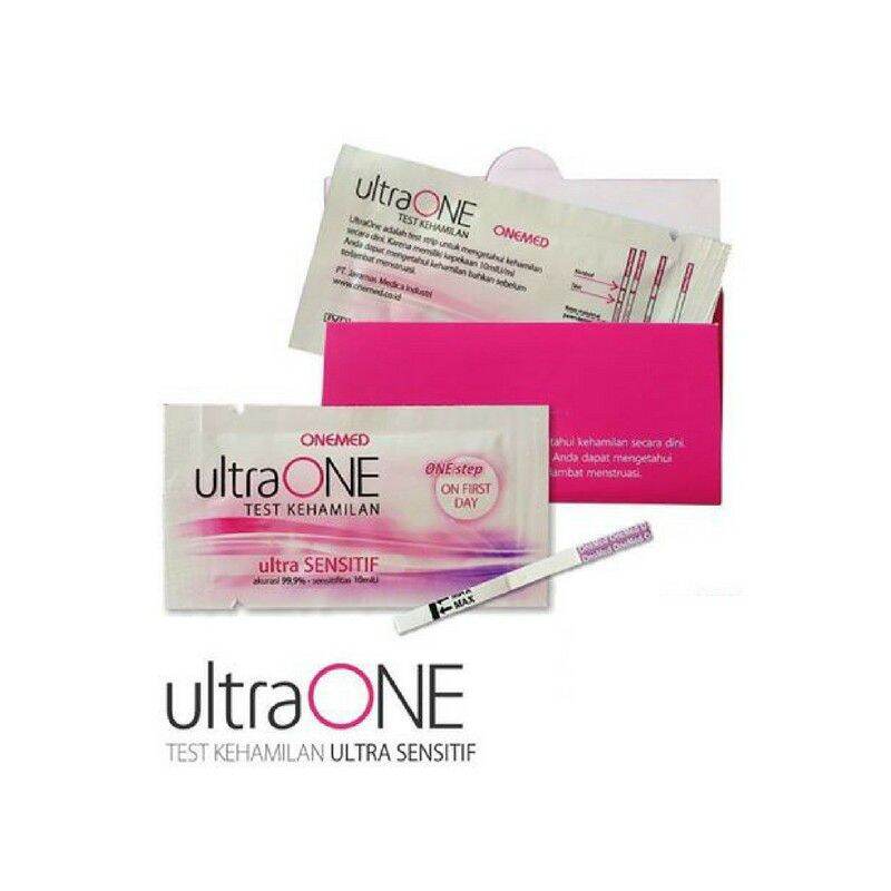 1 buah Ultraone Strip Tes HCG Kehamilan Pregnancy 10miu ULtra one ...