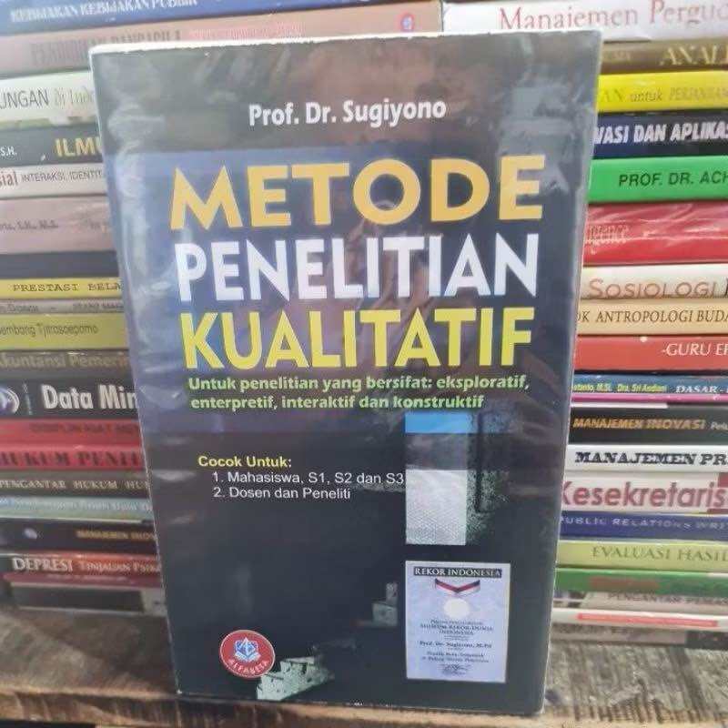 Metode penelitian kualitatif by Prof Dr Sugiyono | Lazada Indonesia