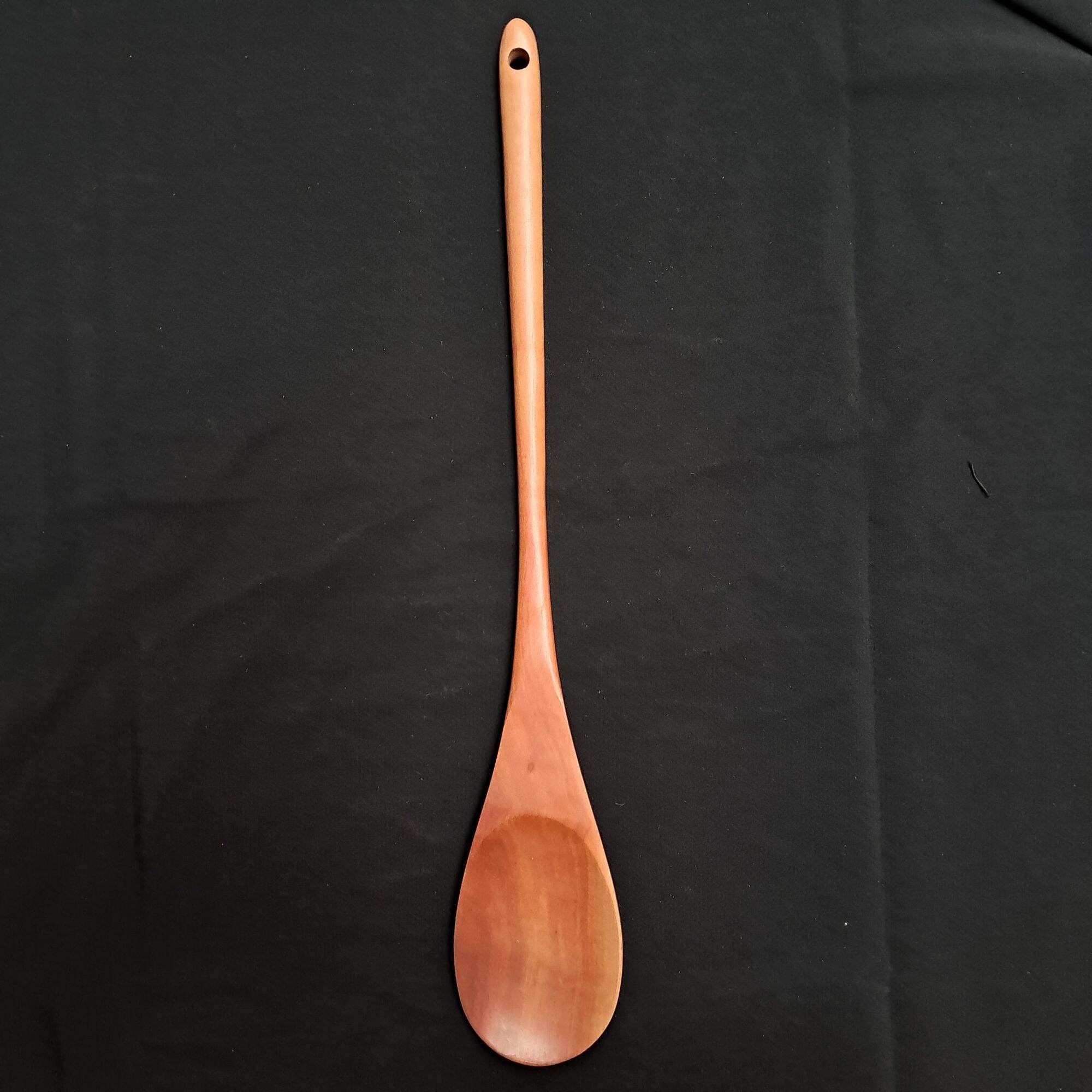 Spatula Oval 35cm kayu - Spatula Kayu - Sutil Kayu - Binarcraft ...