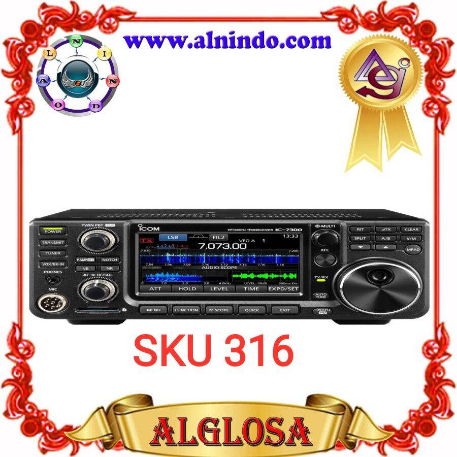ICOM IC 7300 ORIGINAL SKU 316 | Lazada Indonesia