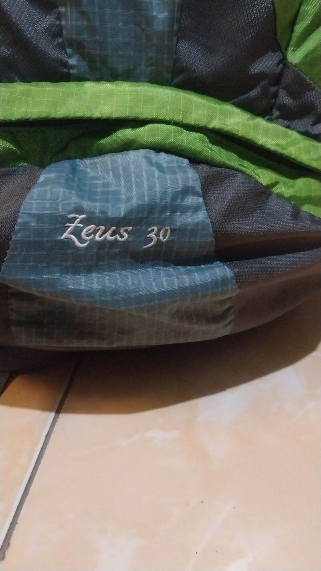backpack KOLON SPORT ZEUS 30, KOMPLIT RAIN COVER, kapsitas 30 liter ...