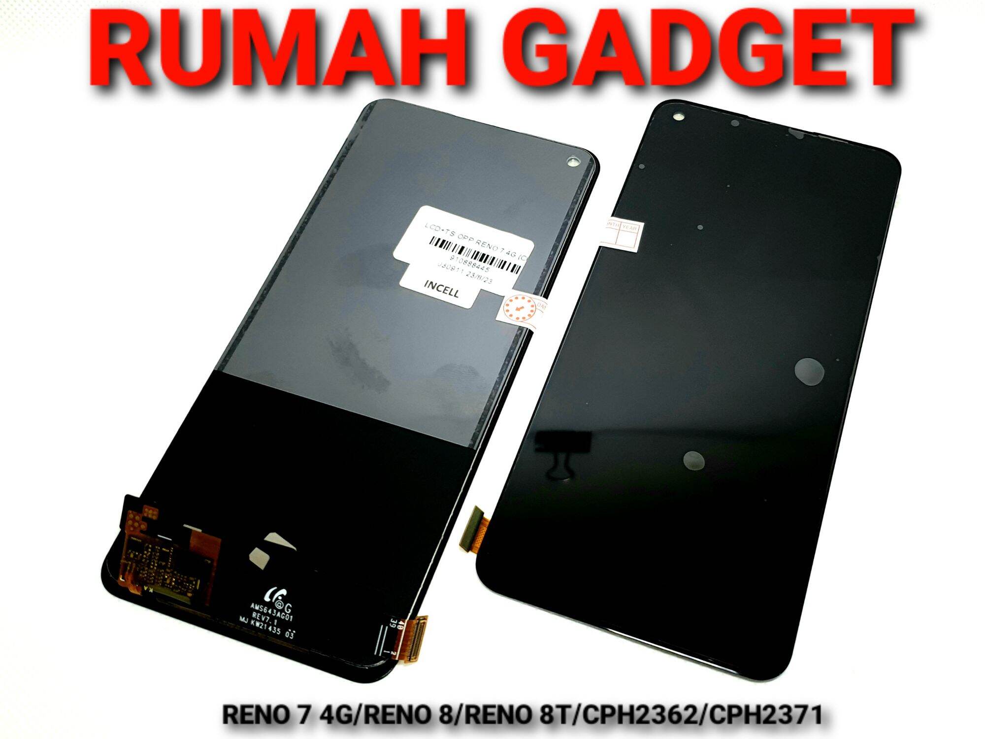 LCD OPPO A78 4G/RENO 7 4G/RENO 8/RENO 8T/REAL 9 4G/9 PRO PLUS CPH2362 ...