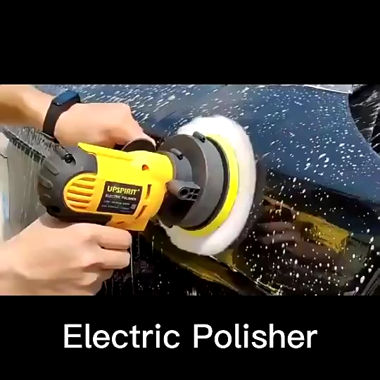 REAIM Mesin Poles Mobil Berkualitas 400-650W Mesin Polisher 5 inch ...