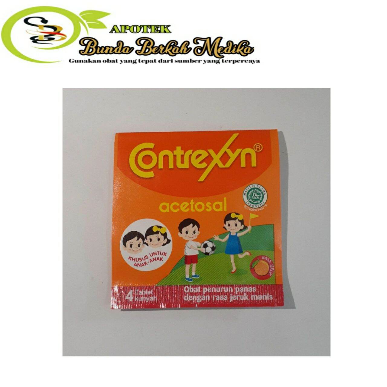 Contrexyn tablet isi 4 | Lazada Indonesia