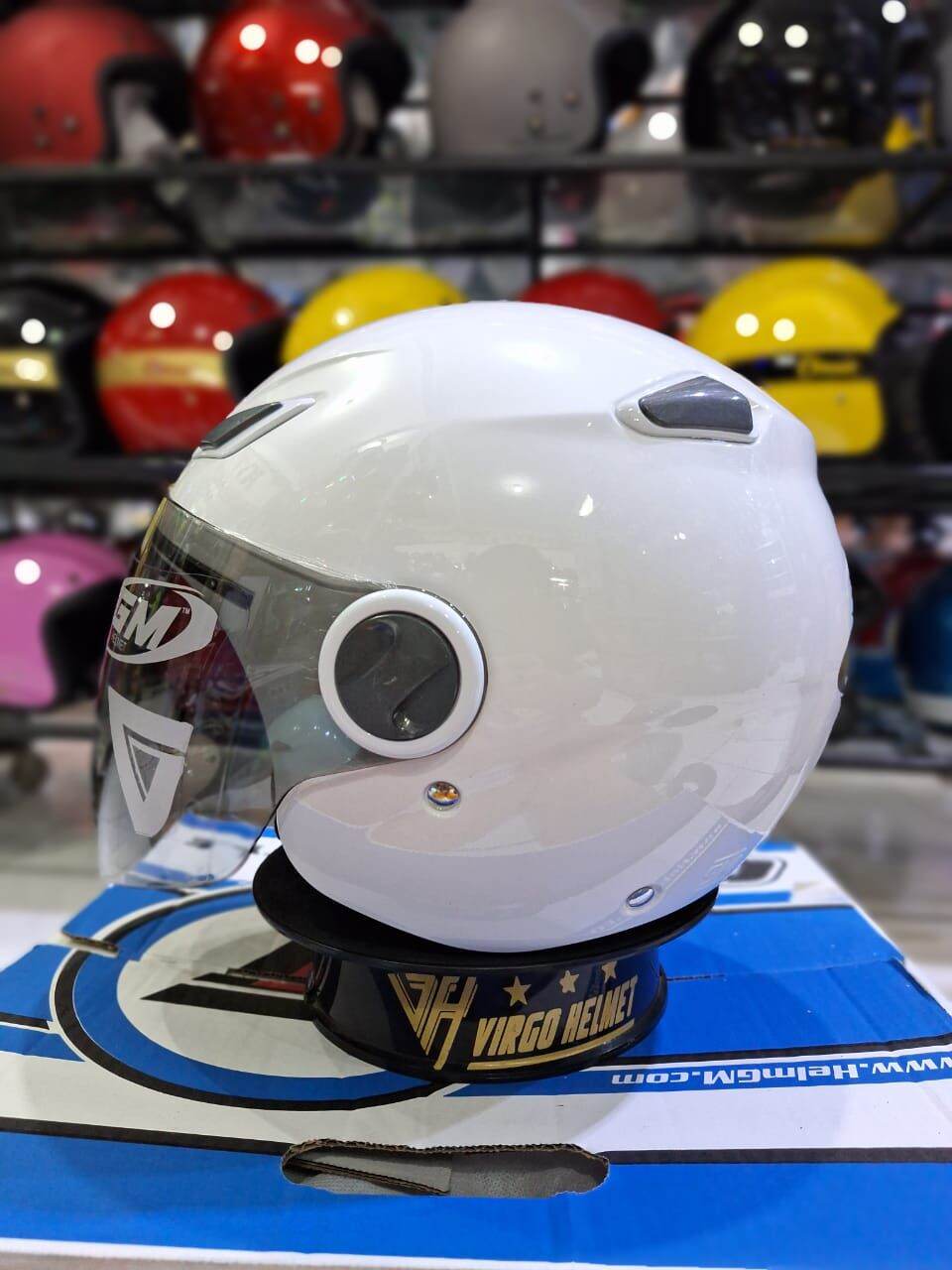 HELM GM HIJAB VENUS ORIGINAL SNI HALFACE | Lazada Indonesia