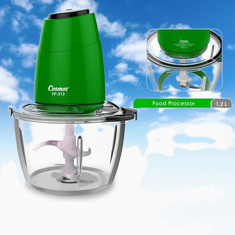 Food Chopper Cosmos fp 313 G food processor pelumat penghalus serbaguna ...