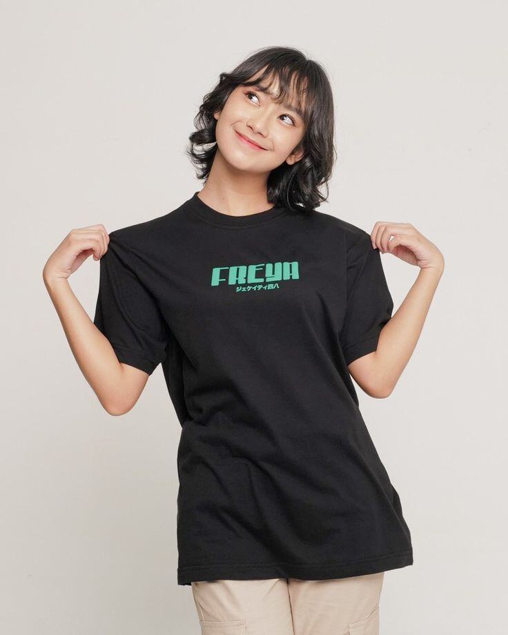 T-shirt Basic Series Freya JKT48 Black Vol. 2 | Lazada Indonesia