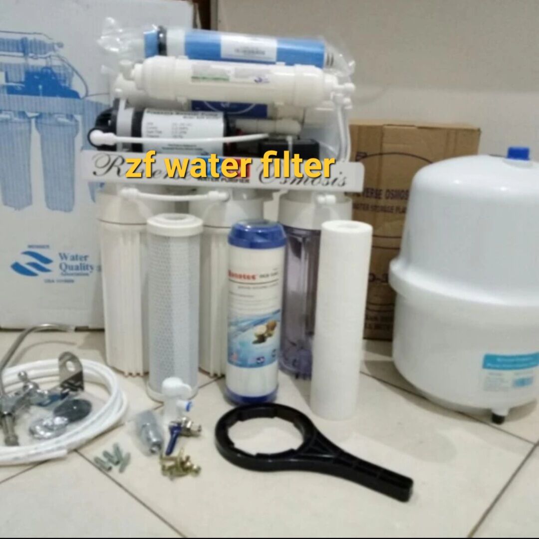 Mesin Filter air Ro (reverse osmosis) 100gpd pureline | Lazada Indonesia