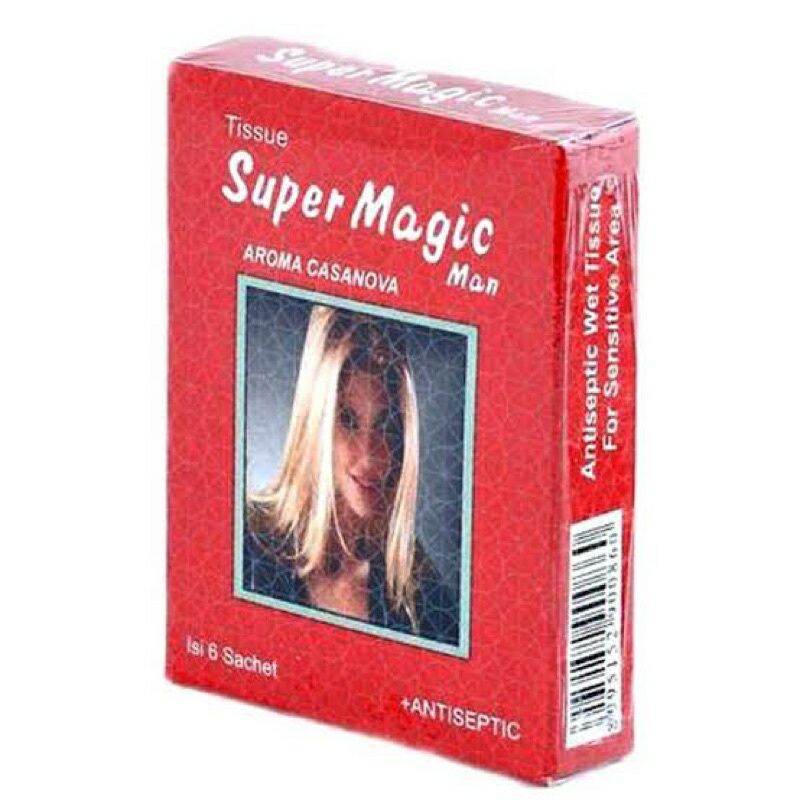 Tissue Super Magic Man Kemasan Merah - Tisu Magic | Lazada Indonesia