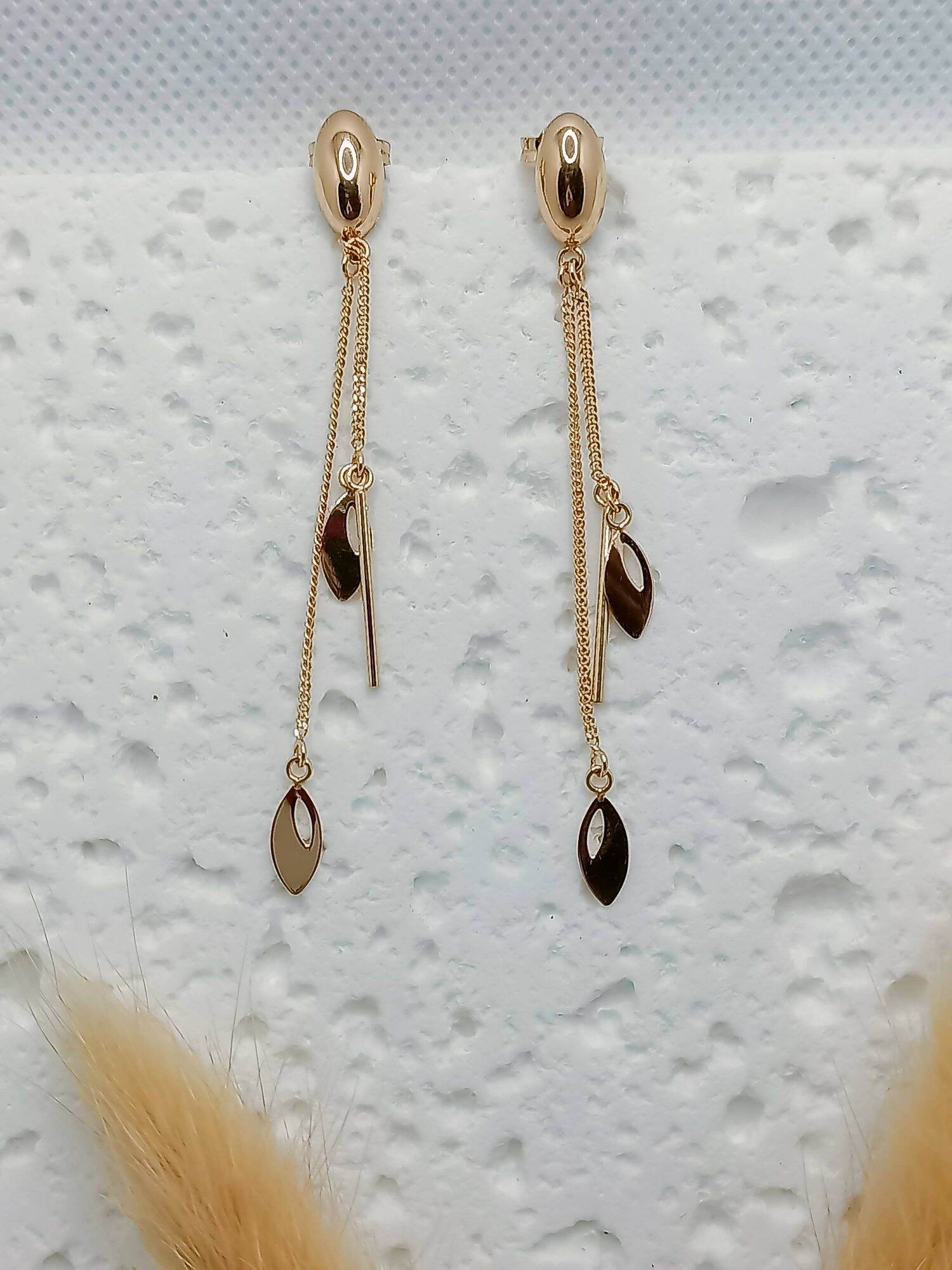 anting emas 8k variasi drop | Lazada Indonesia