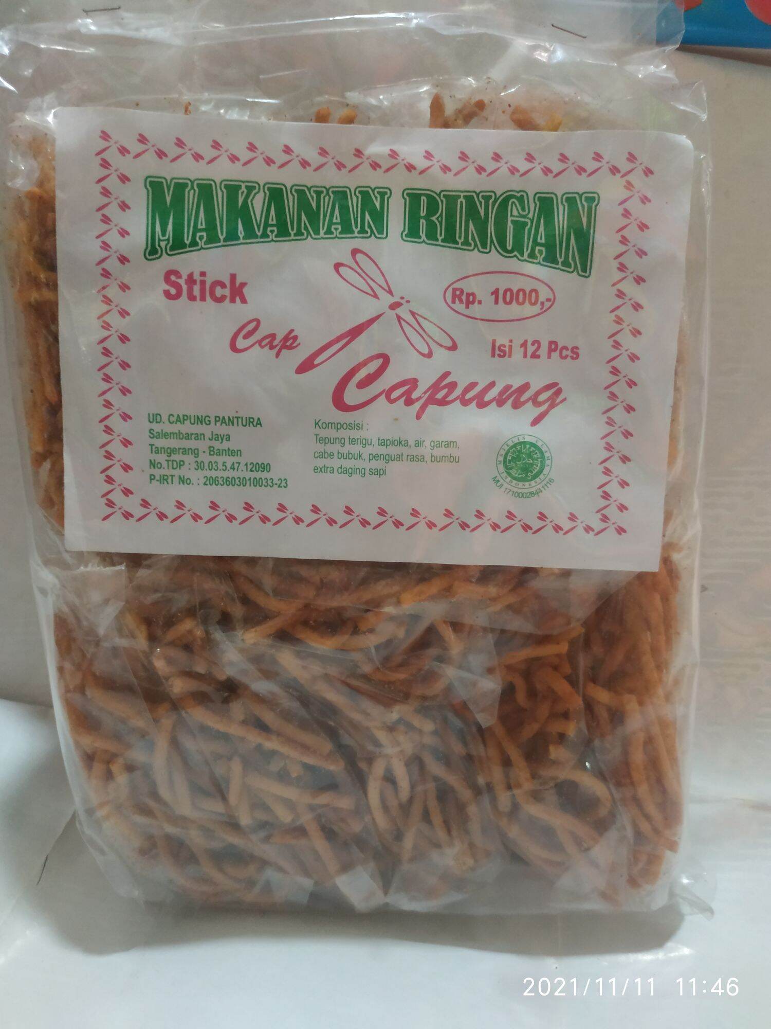 makan ringan Stik capung 12 pics | Lazada Indonesia