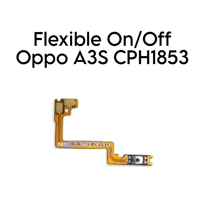 Flexible On/Off Oppo A3s Cph1853 / Tombol Power | Lazada Indonesia