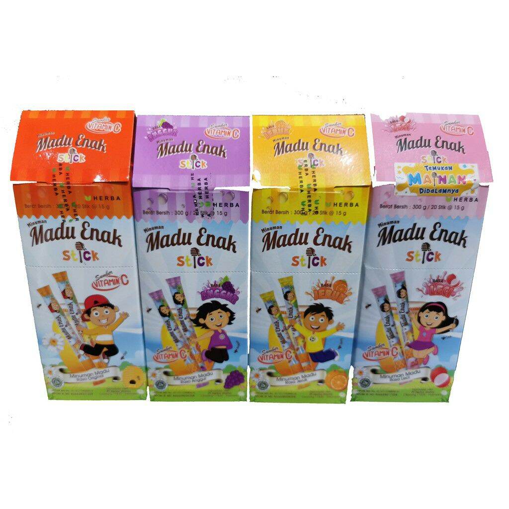 Madu Enak Stick per box isi 20 stick × 15g | Lazada Indonesia
