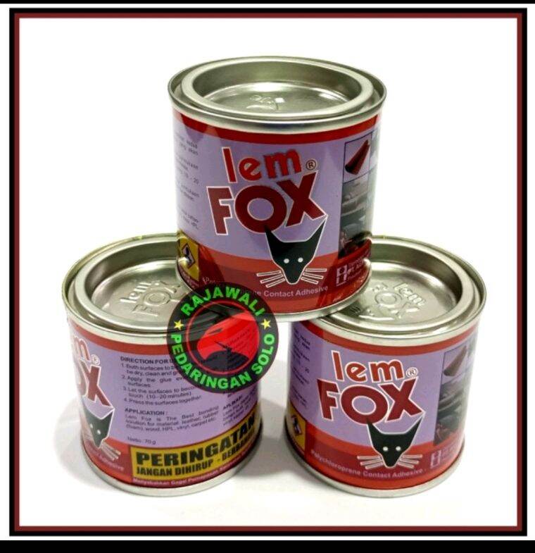 LEM FOX KALENG MERAH ORIGINAL | Lazada Indonesia