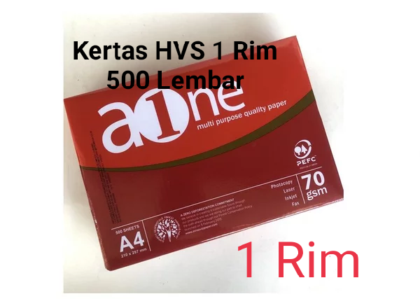 Kertas HVS A4 1 Rim = 500 Lembar | Lazada Indonesia