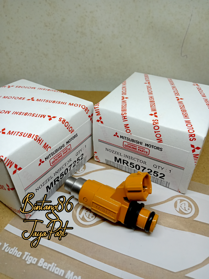 ORIGINAL nosel injektor injector KUDA BENSIN LANCER EVO4 CK4 GALANT HIU ...