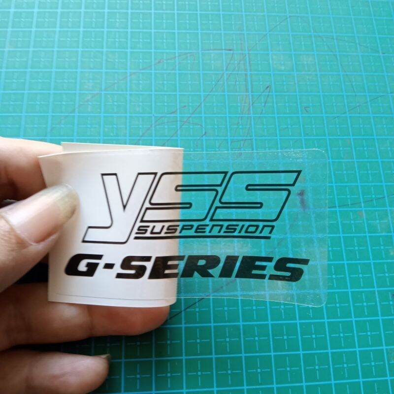STICKER YSS G-SERIES TRANSPARAN | Lazada Indonesia