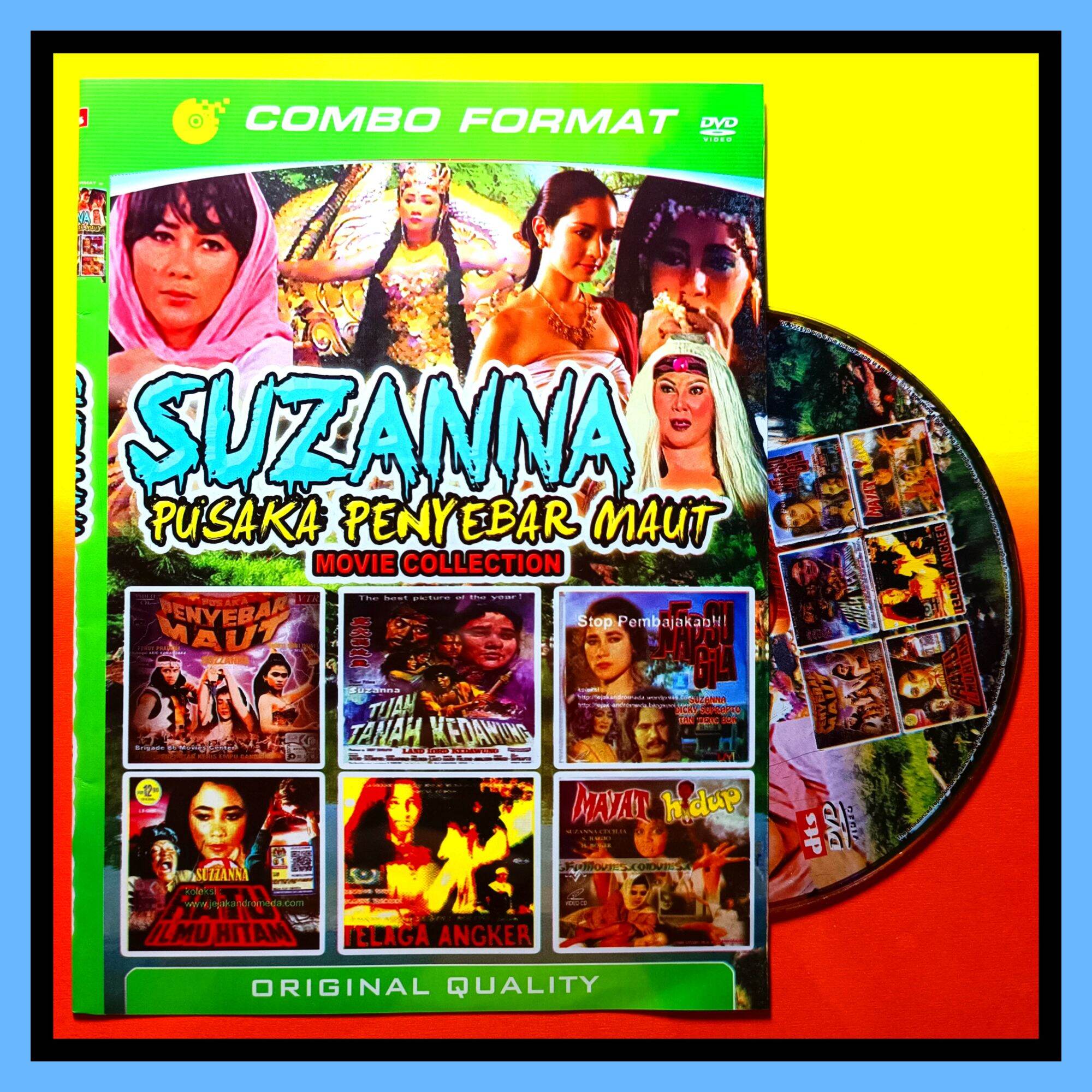 KASET FILM INDONESIA JADUL LAWAS KOLEKSI SUSANA PILIHAN PUSAKA PENYEBAR MAUT ISI 6 JUDUL ...
