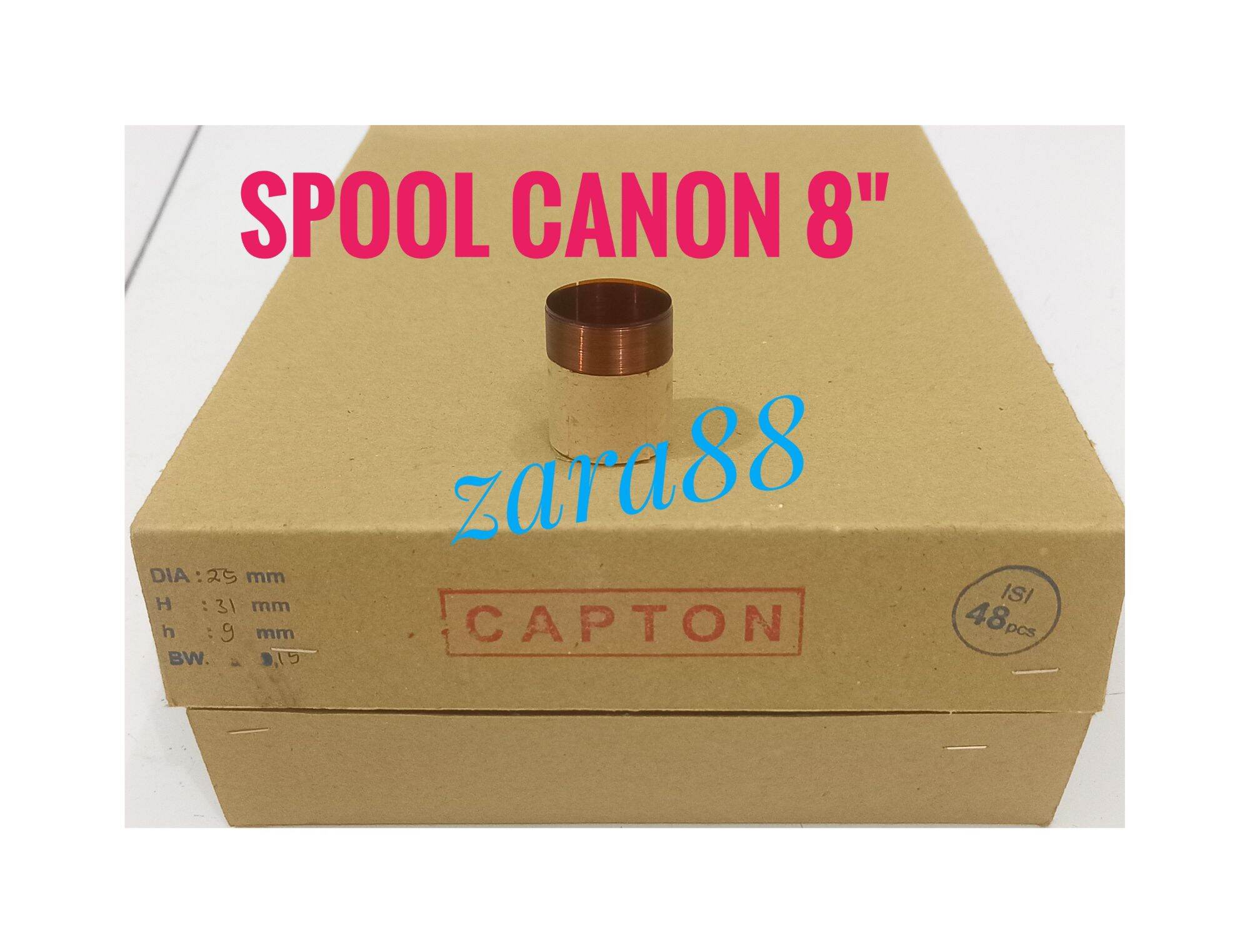 Spool spul speaker Canon 8 inch Dia 25mm | Lazada Indonesia