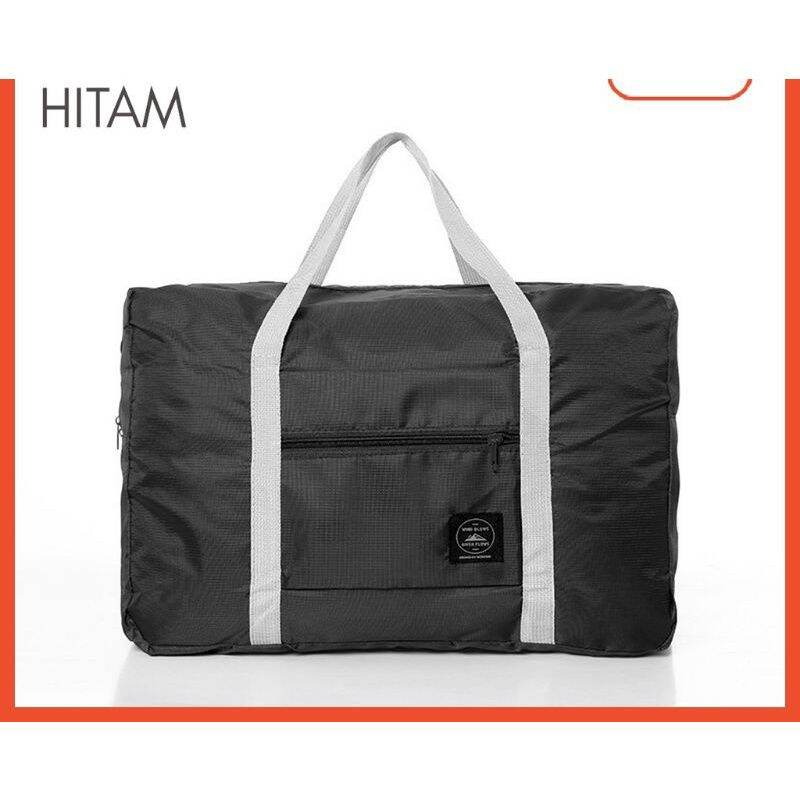 Tas Travel Bag Jumbo Foldable Hand Carry Pria Wanita Tas Cover ...