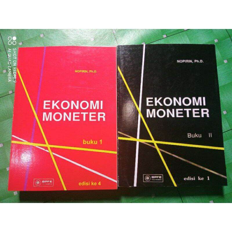 PAKET 2 BUKU EKONOMI MONETER BUKU 1 DAN 2 - NOPIRIN | Lazada Indonesia