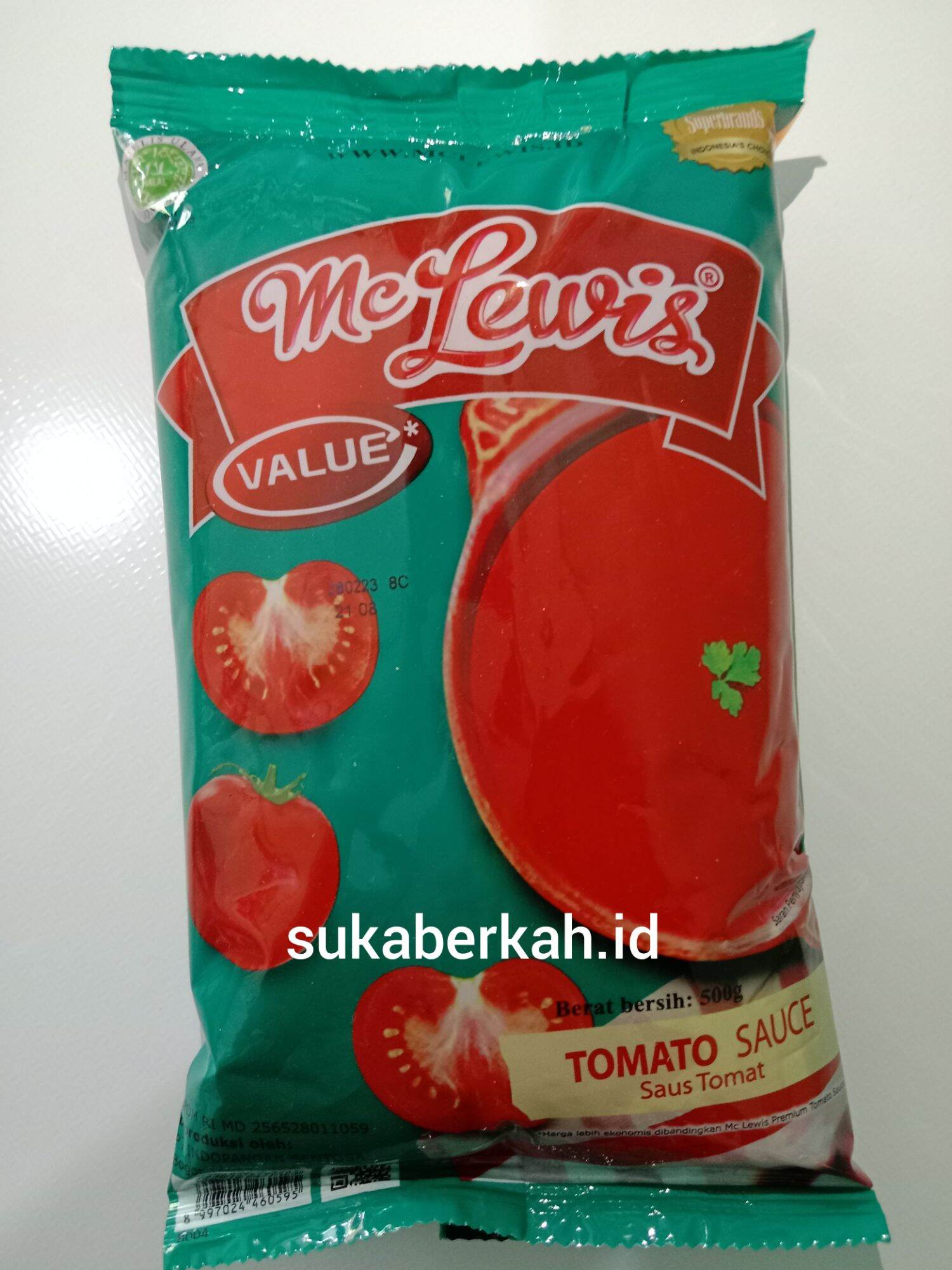 Saus Tomat 500gr MC Lewis | Lazada Indonesia