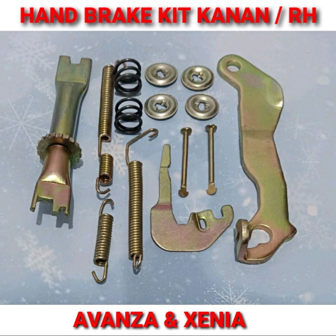 KIT REM TANGAN AVANZA XENIA RUSH TERIOS KANAN / RH HAND BRAKE KIT KANAN ...