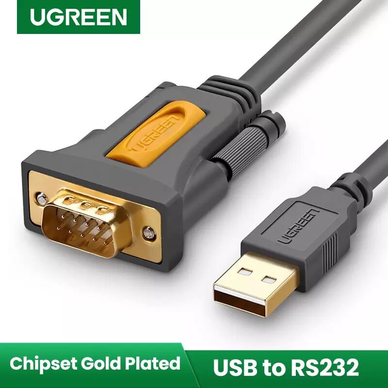 UGREEN Kabel USB to RS232 Serial DB9 Male 1 Meter | Lazada Indonesia