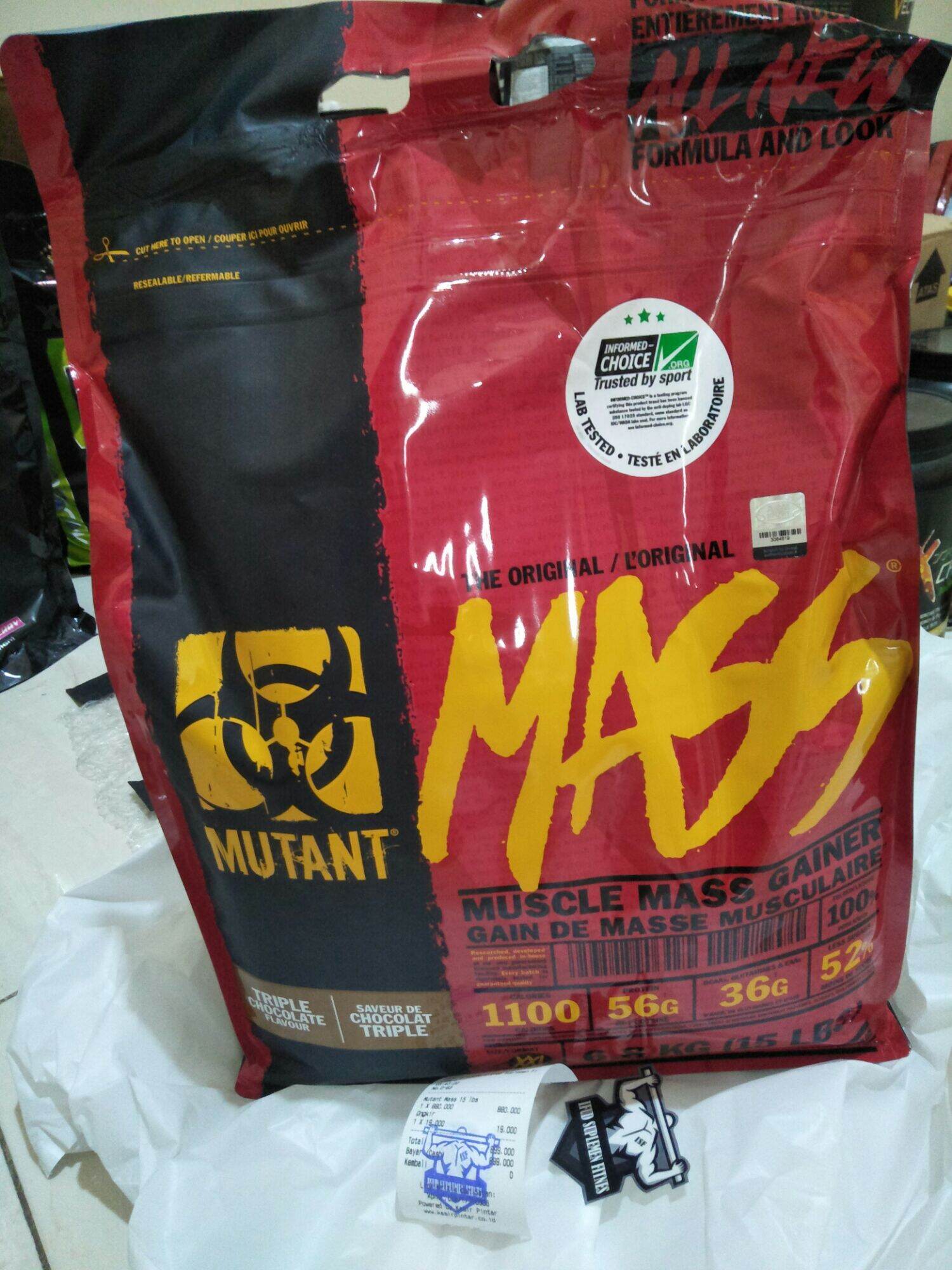 Mutant Mass 15 lbs Mutant Mass Gainer 15 lbs | Lazada Indonesia
