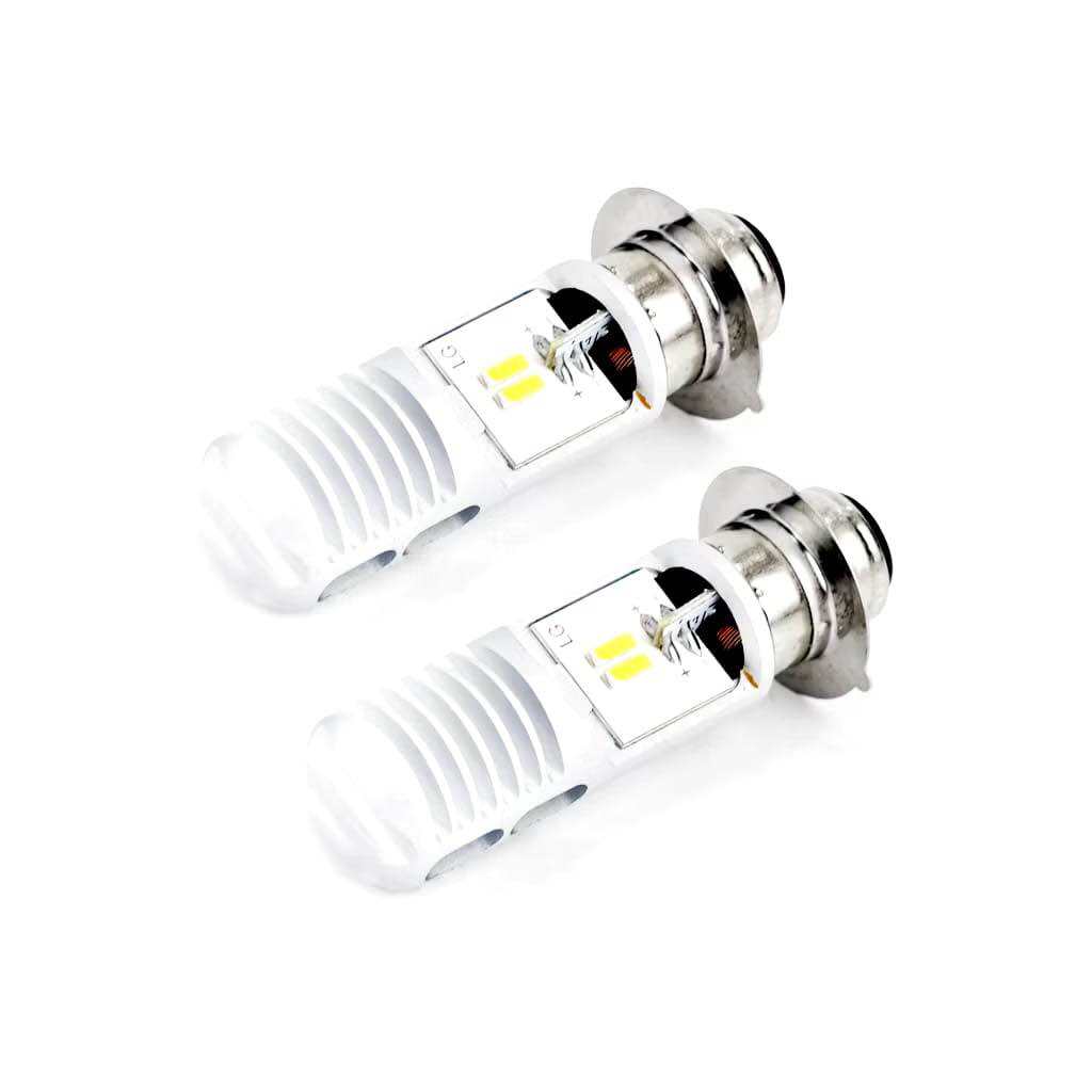 LAMPU LED H6 MH1 AC DC 12 TITIK PUTIH LUMINOS NINE UNTUK LAMPU UTAMA ...