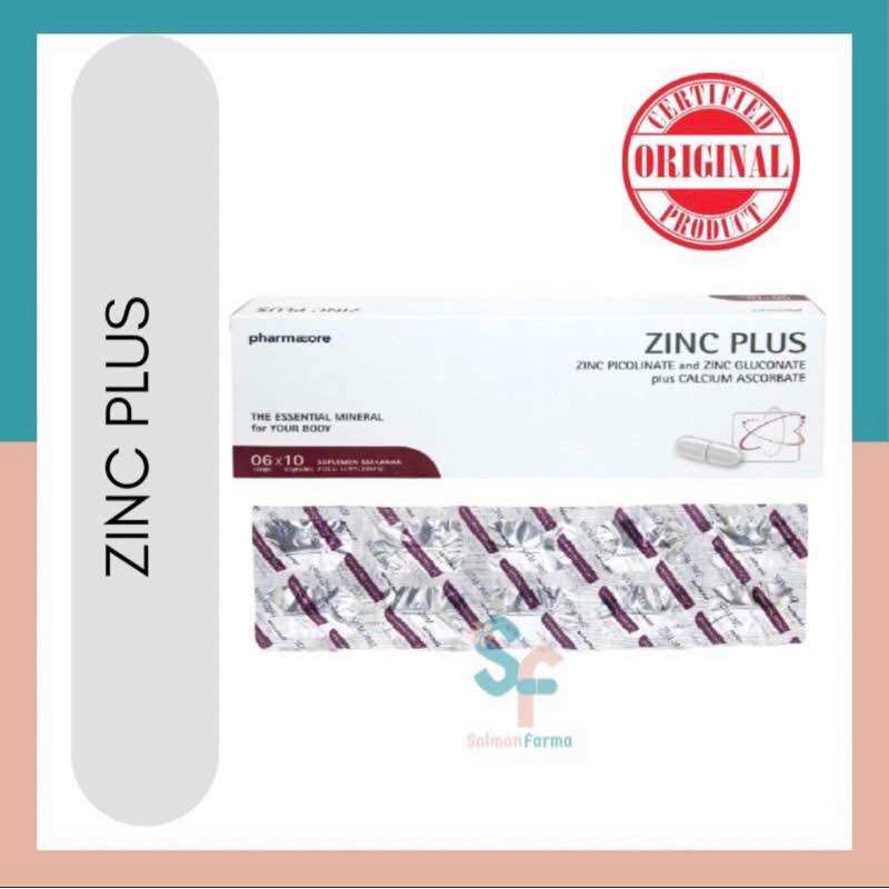 Zinc Plus Suplemen Zinc Strip Isi 10 Capsule | Lazada Indonesia
