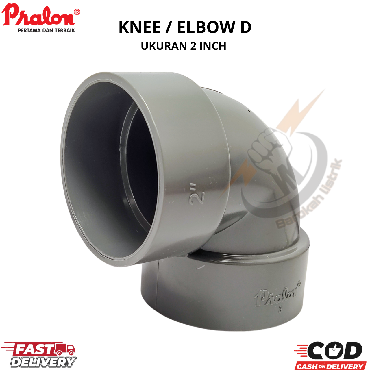 Knie 2" inch D (PRALON )/ KNEE 2" inch PVC/Elbow 2 inch/Keni 2" inch ...