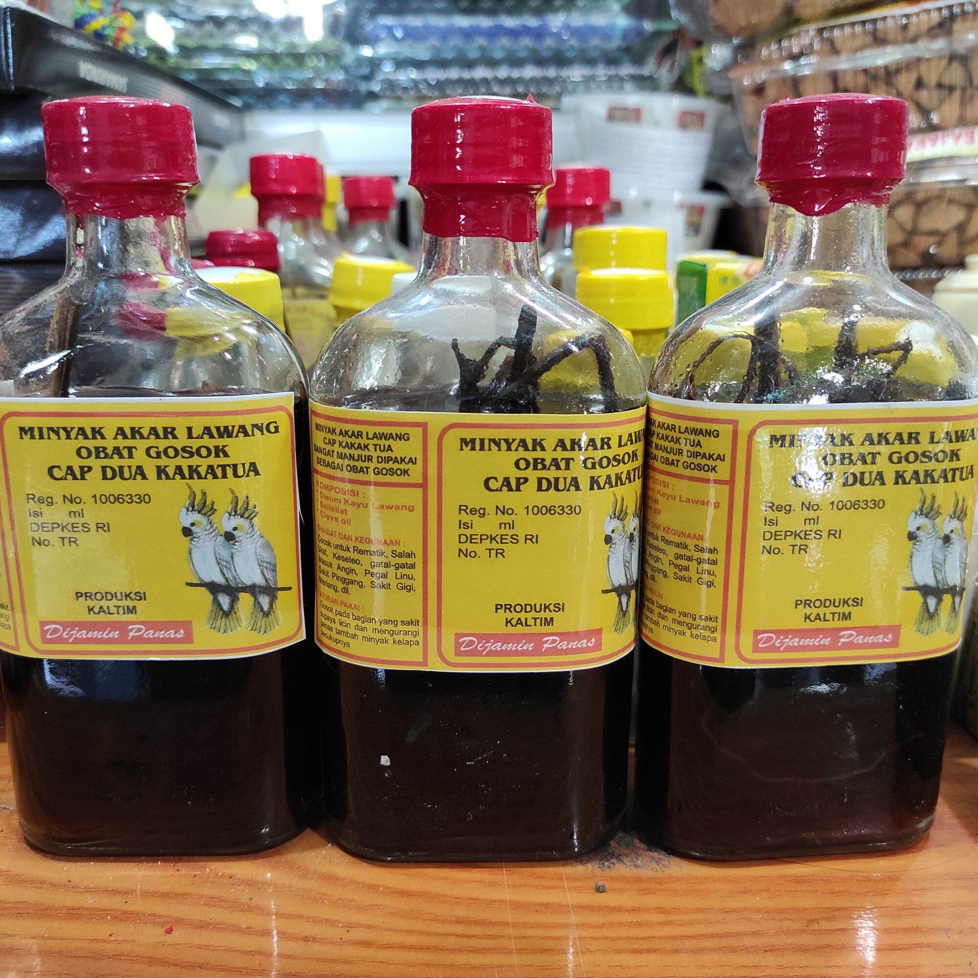 minyak akar lawang obat gosok cap dua kakatua | Lazada Indonesia