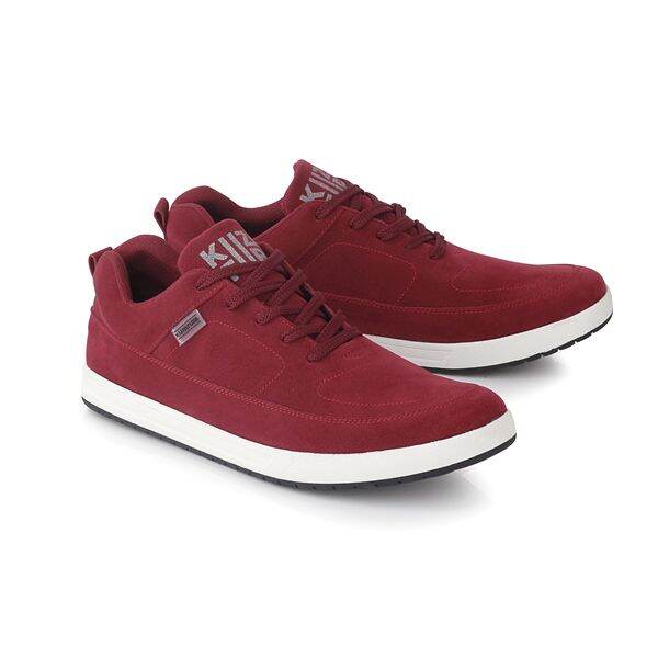 Sepatu sneakers sepatu kets kasual pria kulit suede berbagai warna ...