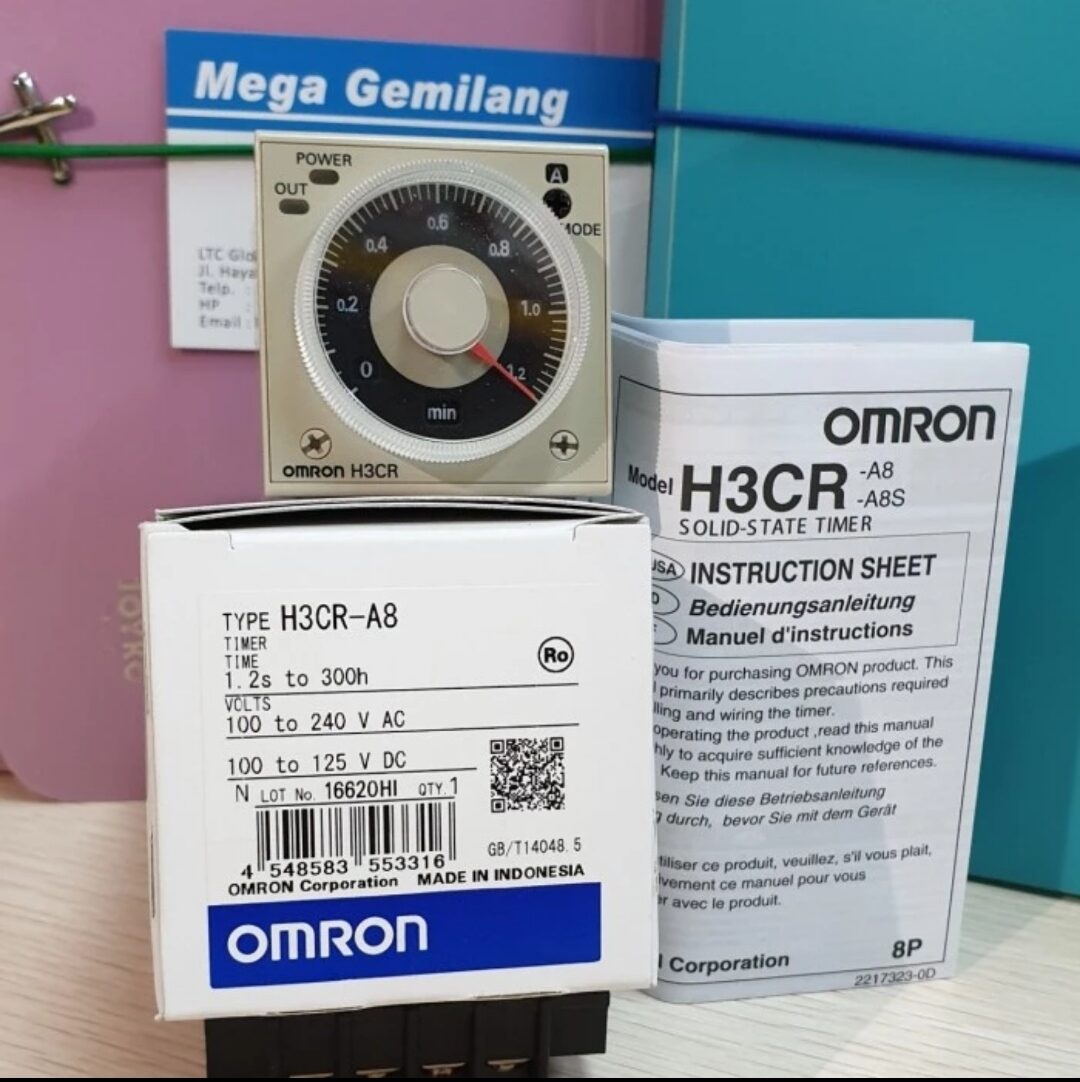 timer omron H3CR A8 220ac original | Lazada Indonesia