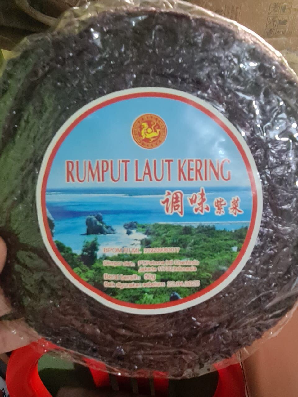 Rumput Laut kering bulet kemasan 50gram | Lazada Indonesia